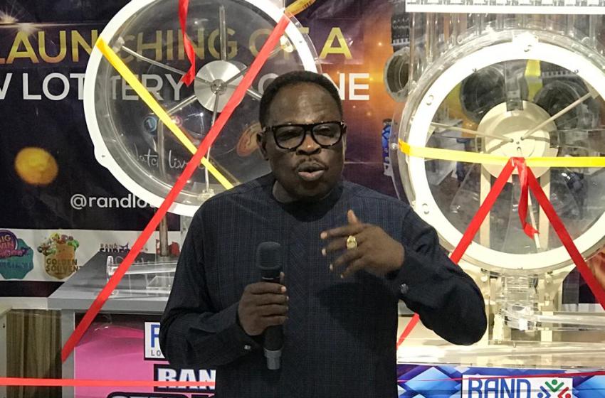 RAND Lottery Company Outdoors New Modern Technology Draw Machines